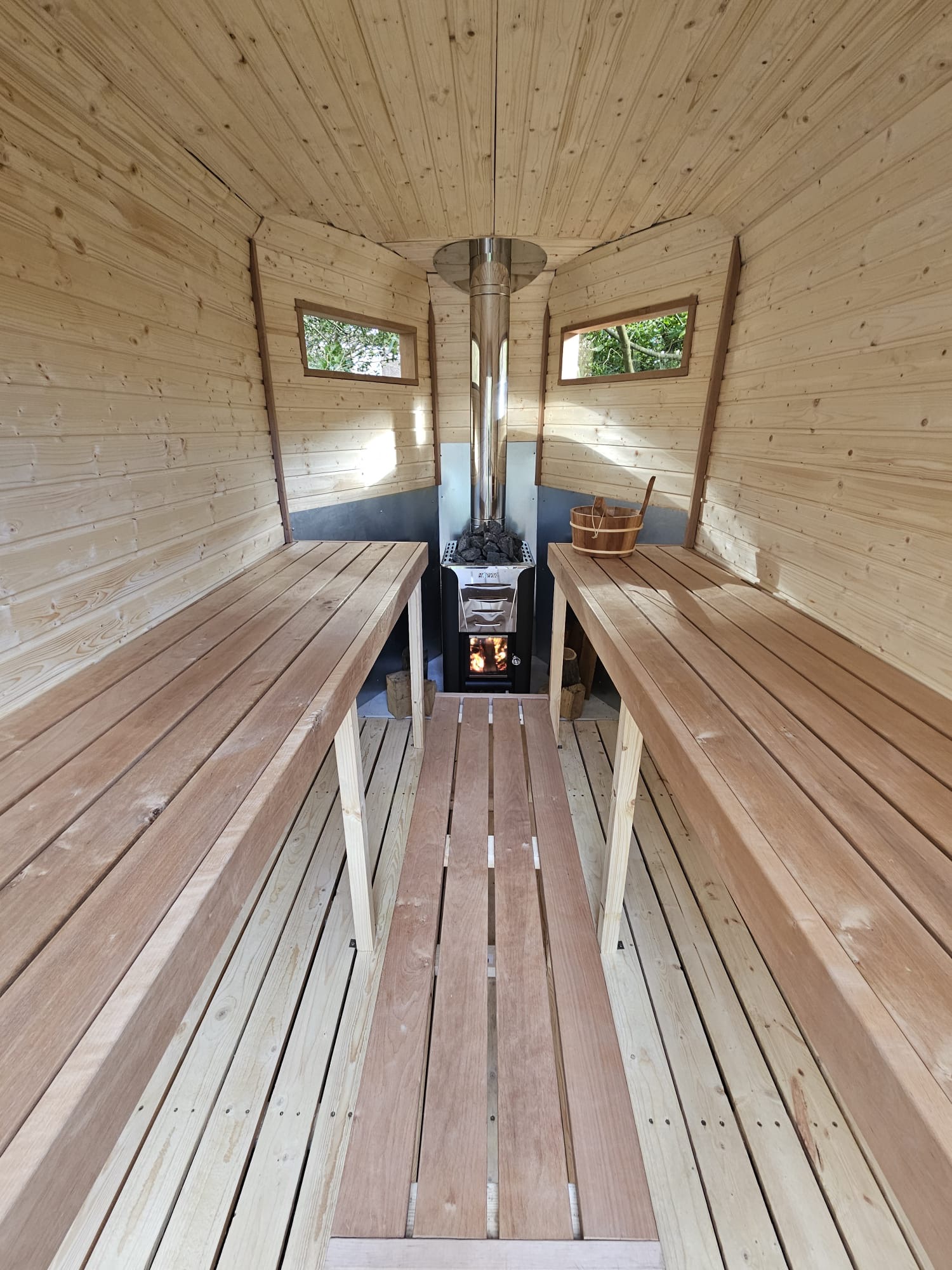New for summer 2024: Suvi Sauna - The Driftwood Spars St Agnes